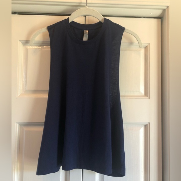 Epic | Tops | Epic Blue Muscle Tank L | Poshmark